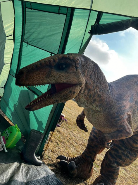 Buy Camping With Dinosaurs Tickets online - Jimmy's Farm & Wildlife Park