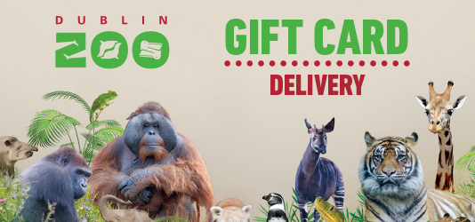 Buy Gift Cards - Delivery Tickets online - Dublin Zoo