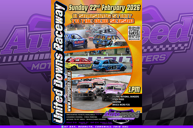 Buy Spectator Tickets Sunday 22nd February 1pm United Downs Raceway ...