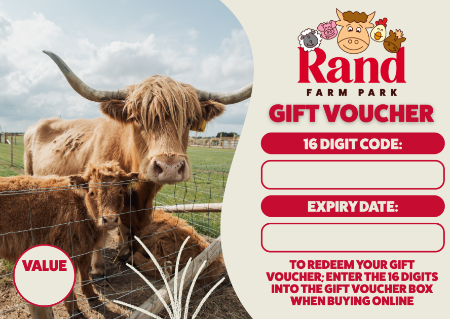 Buy 12 Month Digital Gift Voucher Tickets online - Rand Farm Park