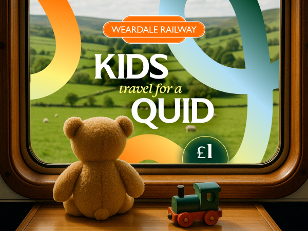 Buy Day Rover Tickets Tickets online - Weardale Railway