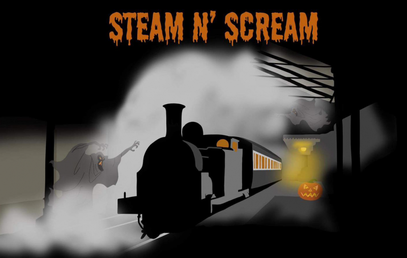 Buy Steam N' Scream Tickets online - Bo’ness and Kinneil Railway