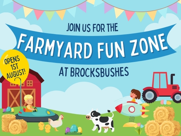 Buy Farmyard Fun Zone Tickets online - Brocksbushes Farm Shop