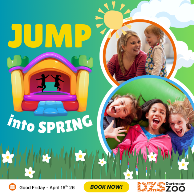 Buy Jump into Spring Tickets online - Dartmoor Zoo