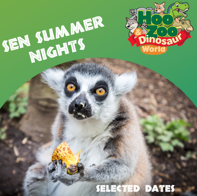 Buy SEN Nights Tickets online - Hoo Zoo and Dinosaur World