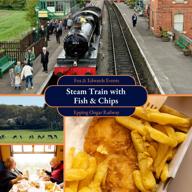 Buy Steam Train Travel with Fish & Chips (Essex) Tickets online - Fox ...