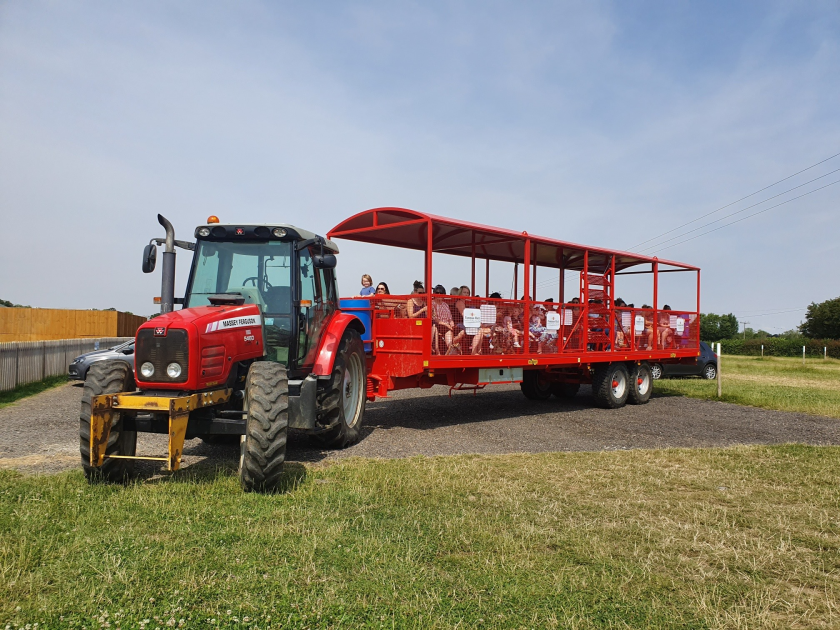 Buy Tractor & Trailer Ride Tickets online - Cammas Hall Fruit Farm