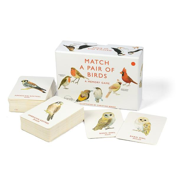 Match A Pair Of Birds memory game