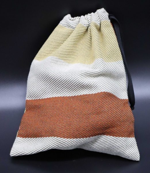 Striped Drawstring Pouch (BAG049)