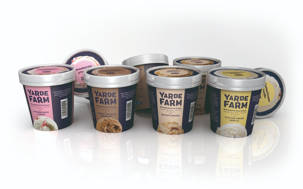 Yarde Farm Ice Cream 120ml - Clotted cream