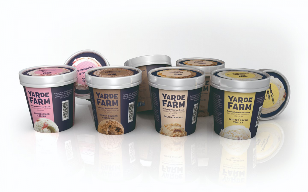 Yarde Farm Ice Cream 120ml - Vegan Chocolate