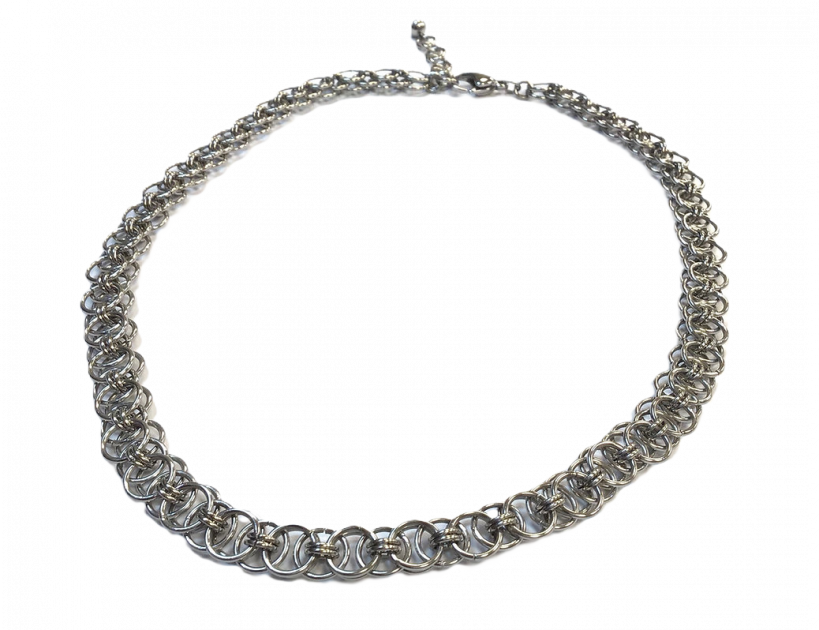 Helm Chain Maille Necklace
