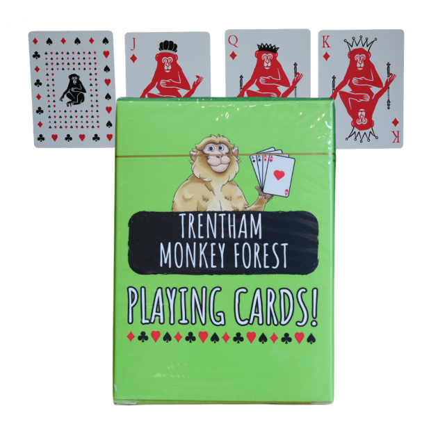 Bespoke Monkey Forest Playing Cards