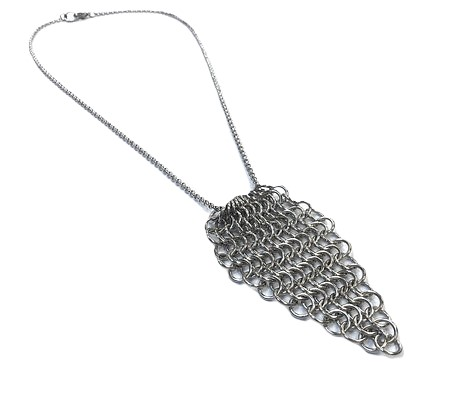 European Chain Maille Necklace