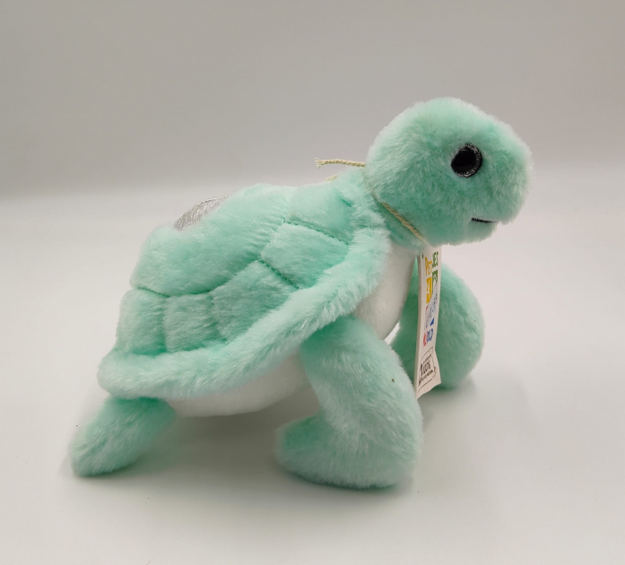 Petjes Lovely Hearts Sea Turtle Green 20cm