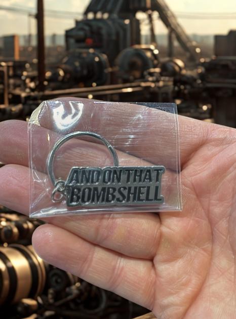 And On That Bombshell Keyring