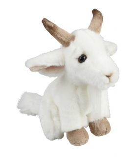 White Goat Soft Toy (Medium) 18cm