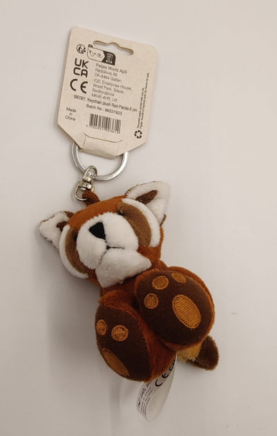 Petjes Keychain Plush Red Panda 6cm