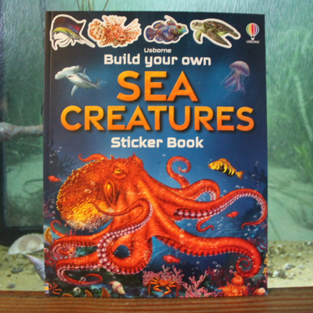 Build Your Own Sea Creatures Sticker Book