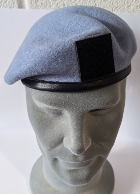 AAC Blue Beret with Badge Patch