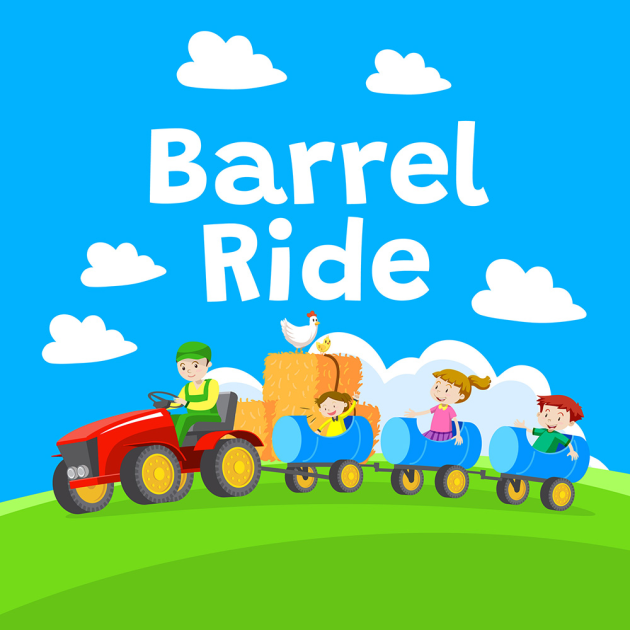 Barrel Ride (Save 50p per person by adding this in advance online)