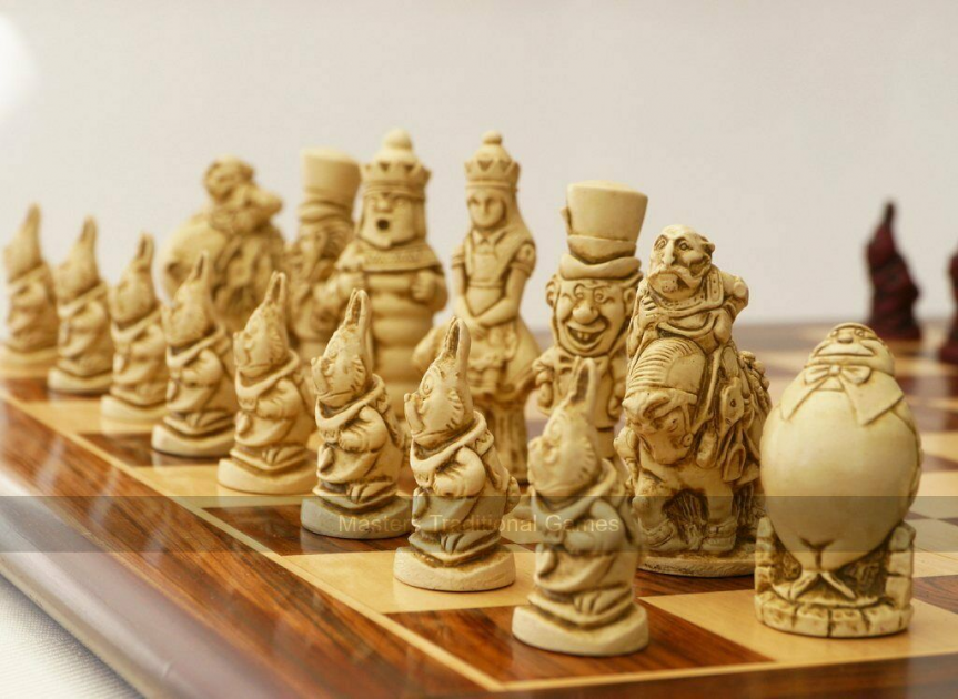 Alice in Wonderland Chess Set