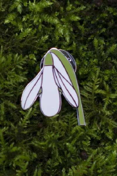 Snowdrop Pin